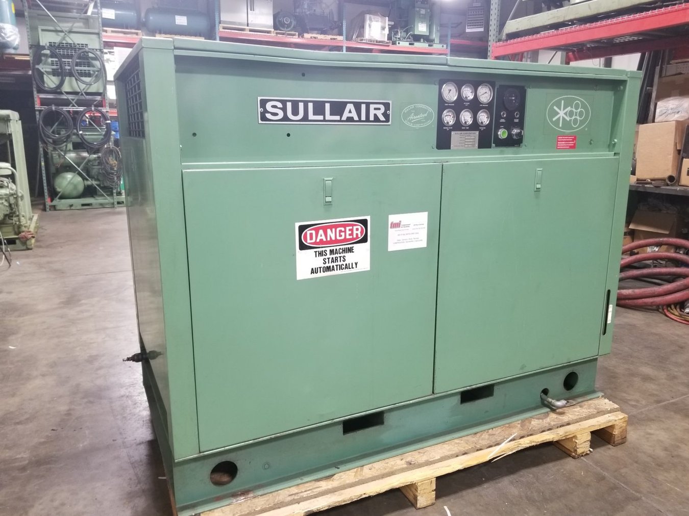 Sullair 12B-40L Compressor - Used Equipment